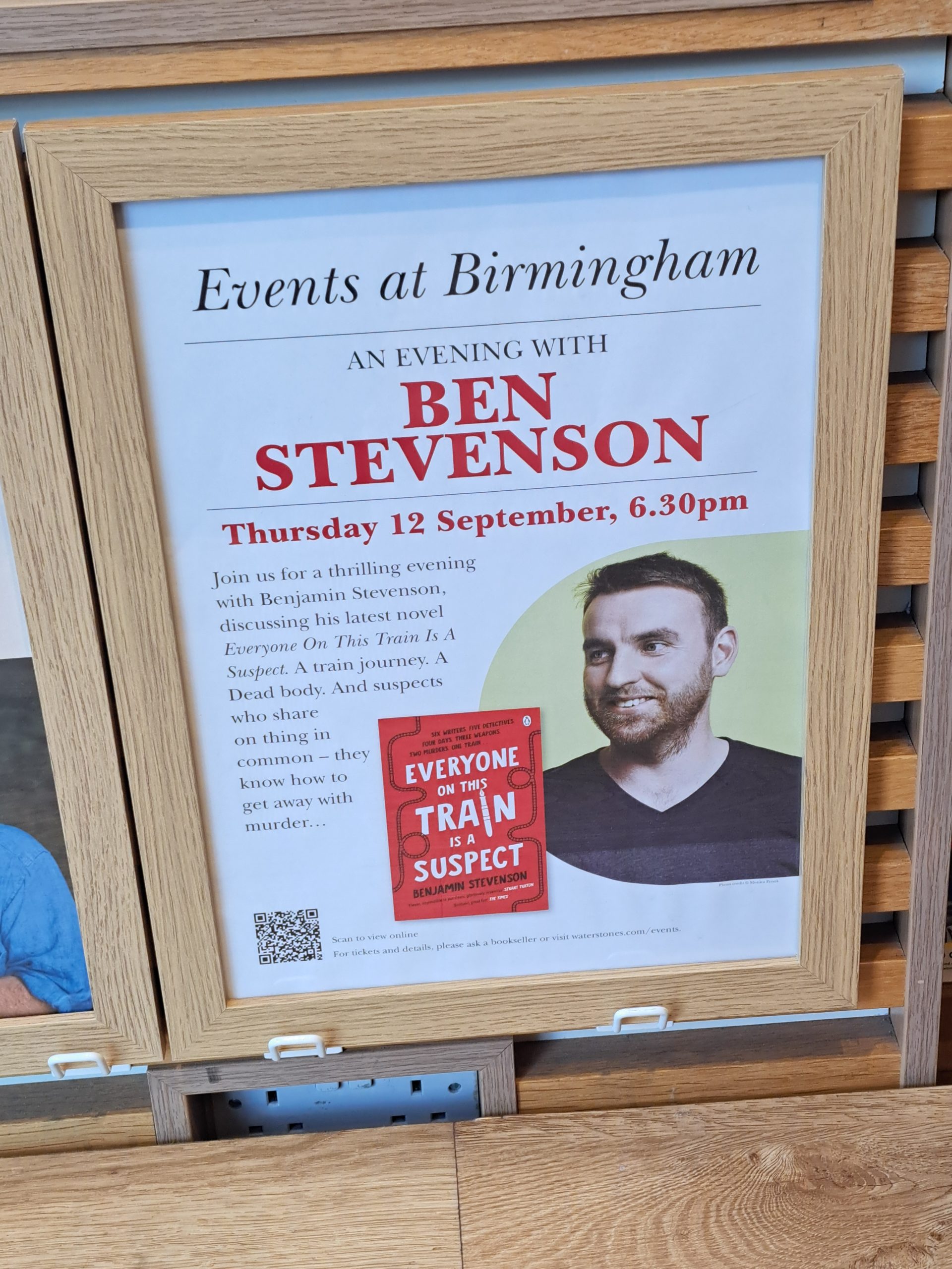 A Waterstones Evening With Benjamin Stevenson PT 1 - fashionmommy's Blog